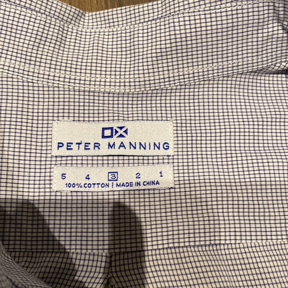 Peter Manning | Shirts | Mens Plaid Shirt Shirt Fitting Light | Poshmark